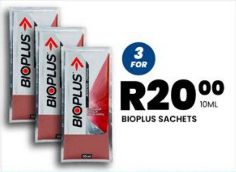 BIOPLUS SACHETS offer at Take 'n Pay