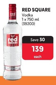 All Red Square Vodka offers - Find and view the cheapest Red Square ...