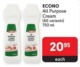 All Econo offers - Find and view the cheapest Econo offer!