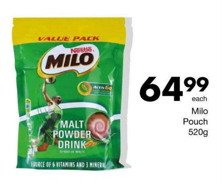 Milo offers - Find and view the cheapest Milo offer!