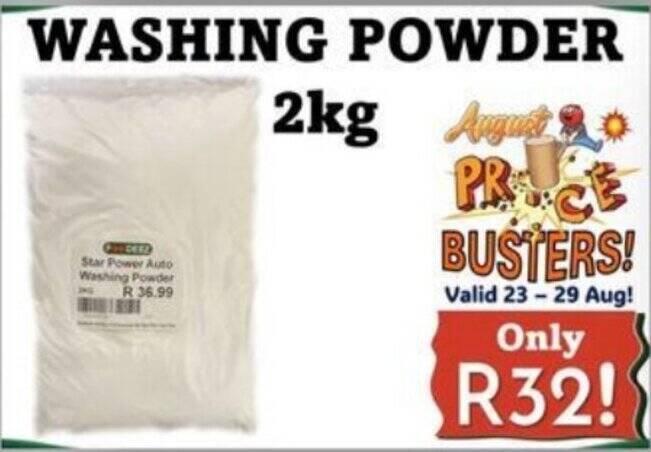 Washing powder offers - Find and view the cheapest Washing powder offer!
