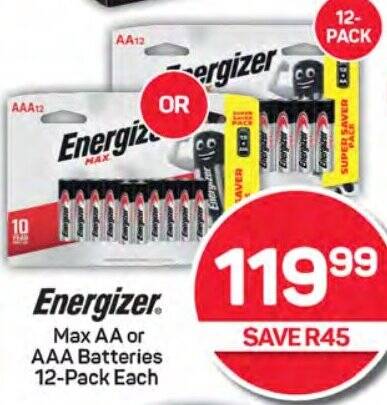 Energizer specials Pick n Pay – Jun 2025