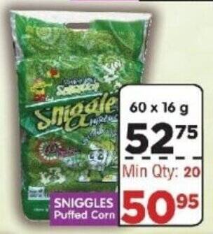 Corn specials at DB Cash And Carry – Sept 2025