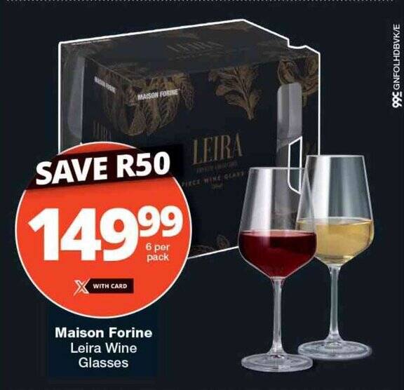 MAISON FORINE specials Checkers Hyper – Apr 2025