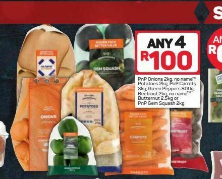 Veg combo 4 offer at Pick n Pay Hypermarket