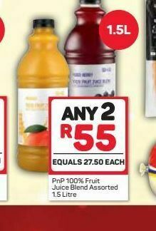 Pnp juice 2 offer at Pick n Pay Hypermarket