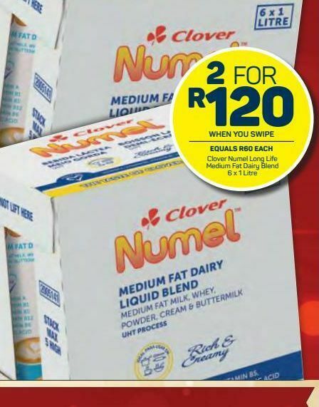 Clover numel 2 offer at Pick n Pay