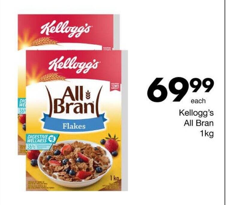 All-bran offers - Find and view the cheapest All-bran offer!