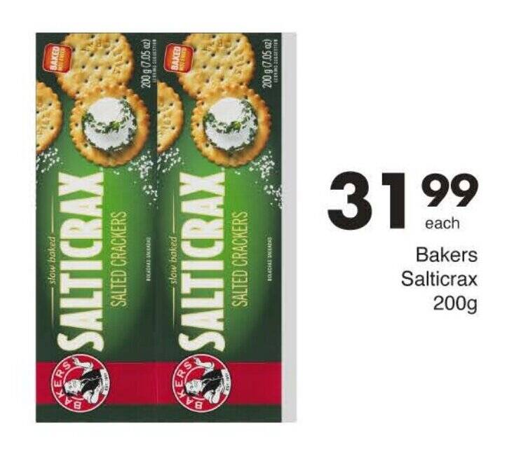 Bakers salticrax specials Save Hyper – May 2025