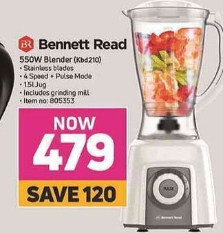 Bennett Read - 550W Blender (kbd210) offer at Game