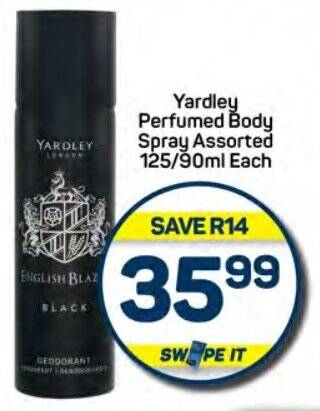 Body spray offers - Find and view the cheapest Body spray offer!