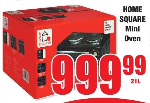 HOME SQUARE Mini Oven 21 L offer at Boxer Superstores