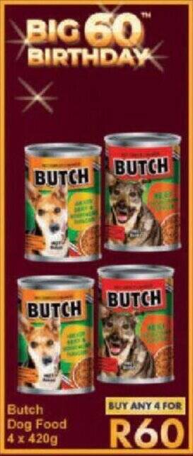 BUTCH offers - Find and view the cheapest BUTCH offer!