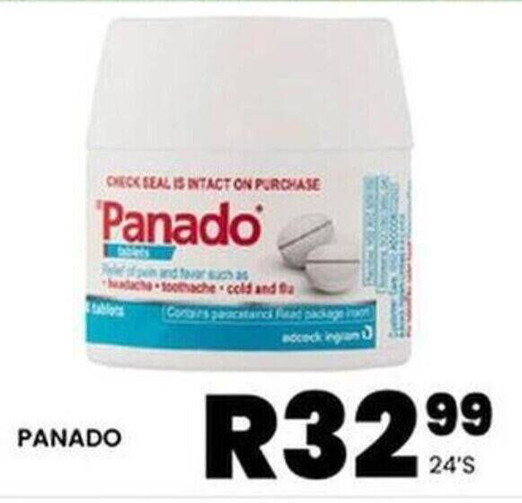 Panado specials Take 'n Pay – Jun 2025