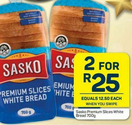 Sasko bread 2 offer at Pick n Pay Hypermarket