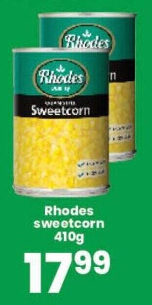 Sweetcorn specials at Super Save – Aug 2025