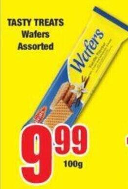 Wafers specials at Boxer – Aug 2025
