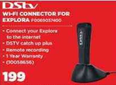 DStv Wi-Fi Connector For Explora offer at HiFi Corp