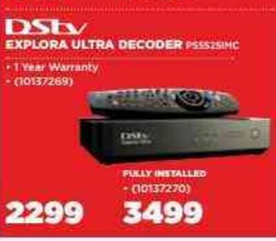 DStv Explora Ultra Decoder offer at HiFi Corp