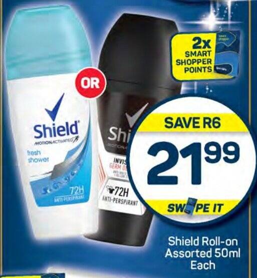 Shield Roll-On offers - Find and view the cheapest Shield Roll-On offer!