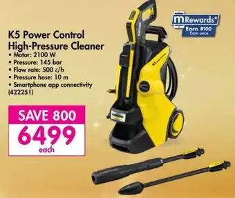 K5 Power Control High Pressure Cleaner 2100W