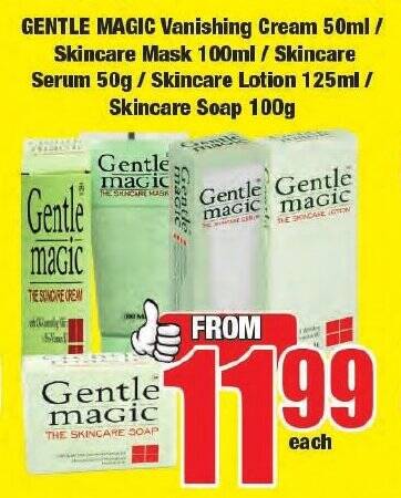GENTLE MAGIC Vanishing Cream/ Skincare Mask/ Skincare Serum/ Skincare ...