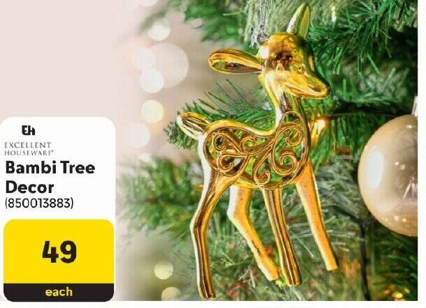 Bambi Tree Decor offer at Makro