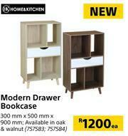 Home & Kitchen Modern Drawer Bookcase-300mm x 500mm x 900mm Each offer ...