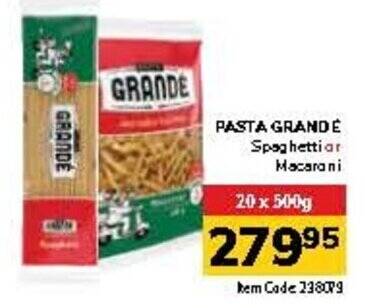 Pasta Grande specials Jumbo – Jun 2025
