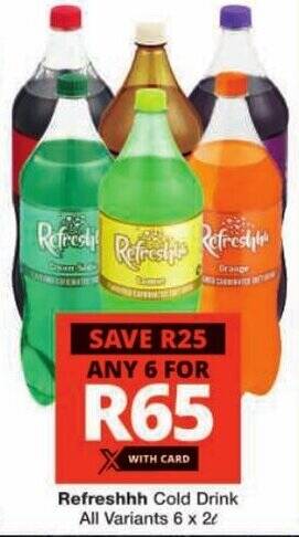 Refreshhh specials at Checkers – Aug 2025