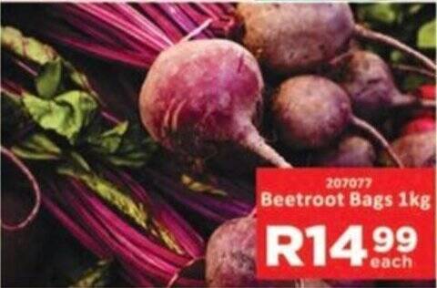 Beetroot specials at KitKat Cash and Carry – Sept 2025