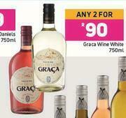 Graca Wine White-For Any 2 x 750ml offer at Game