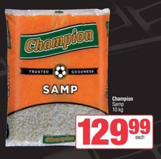 Champion specials at SuperSpar – Aug 2025