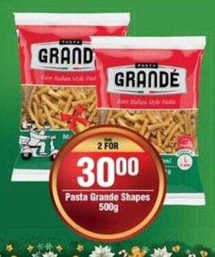 Pasta Grande specials Check Star – May 2025