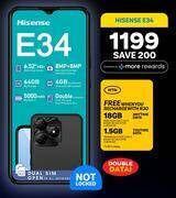 Hisense E34 Smartphone offer at PEP