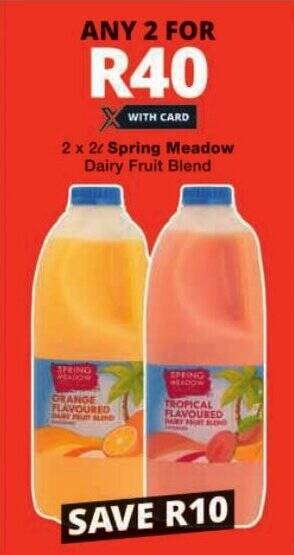 Dairy specials at Checkers Hyper – Sept 2025