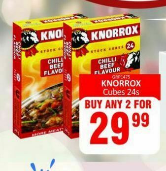Knorrox cubes offer at KitKat Cash and Carry