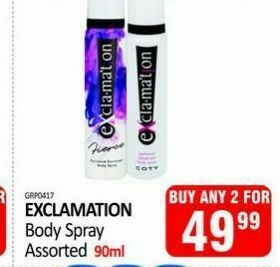 Body spray specials at KitKat Cash and Carry – Dec 2025