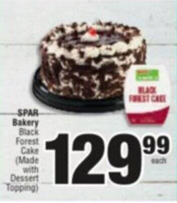Spar Bakery specials Spar Savemor – Jun 2025