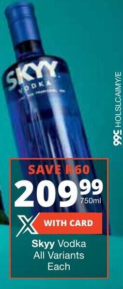 Vodka specials Liquor Shop – Jul 2025