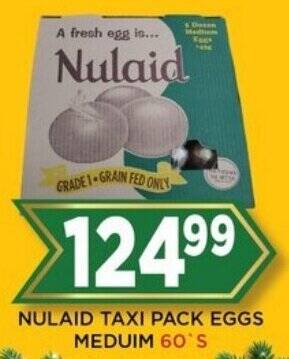 Nulaid specials Goal Supermarket – Apr 2025