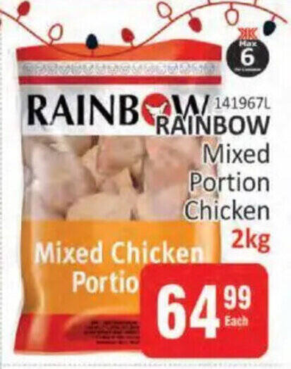 Rainbow Chicken specials KitKat Cash and Carry – May 2025