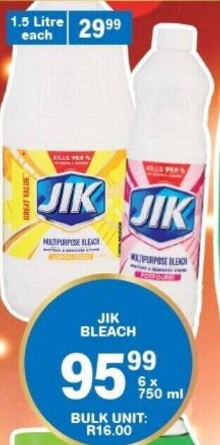 Bleach offers - Find and view the cheapest Bleach offer!