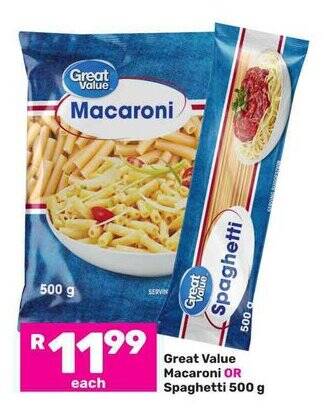 Macaroni specials Game – Apr 2025