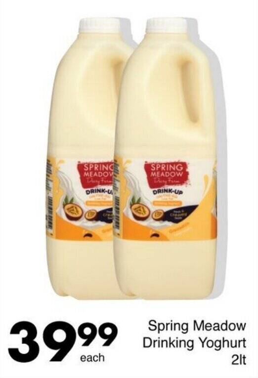 Drinking yoghurt specials Save – Jun 2025