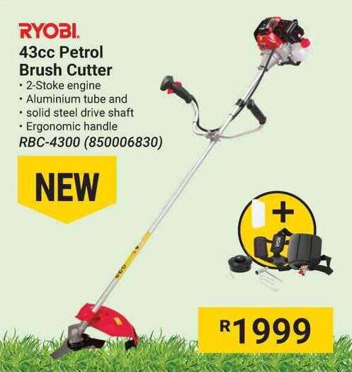 RYOBI 43cc Petrol Brush Cutter