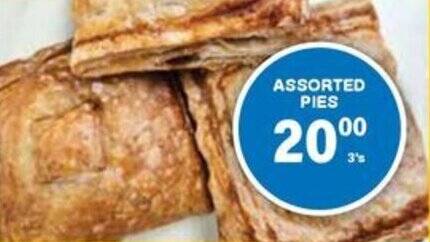 Pies specials at Giant Hyper – Aug 2025