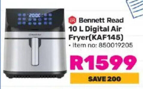 Bennett Read Digital Air Fryer (KAF145) offer at Game