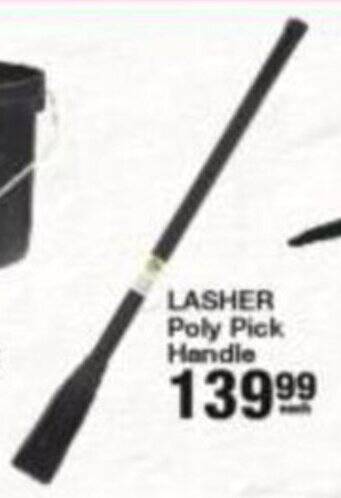 LASHER Poly Pick Handle offer at Build It