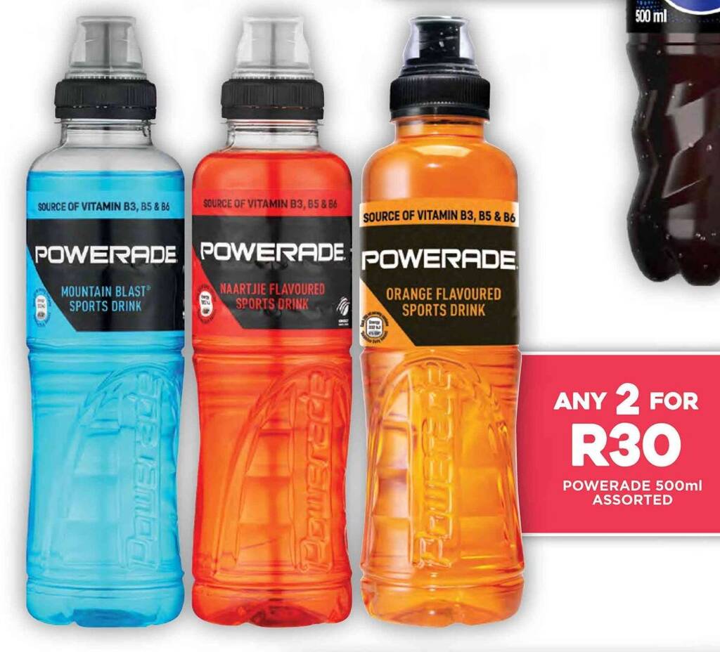 Powerade offers - Find and view the cheapest Powerade offer!